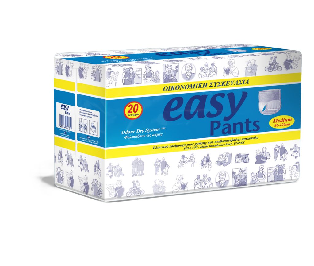 Πανα βρακακι easypants Plus medium 20 τεμαχιων - Panesgiaolous